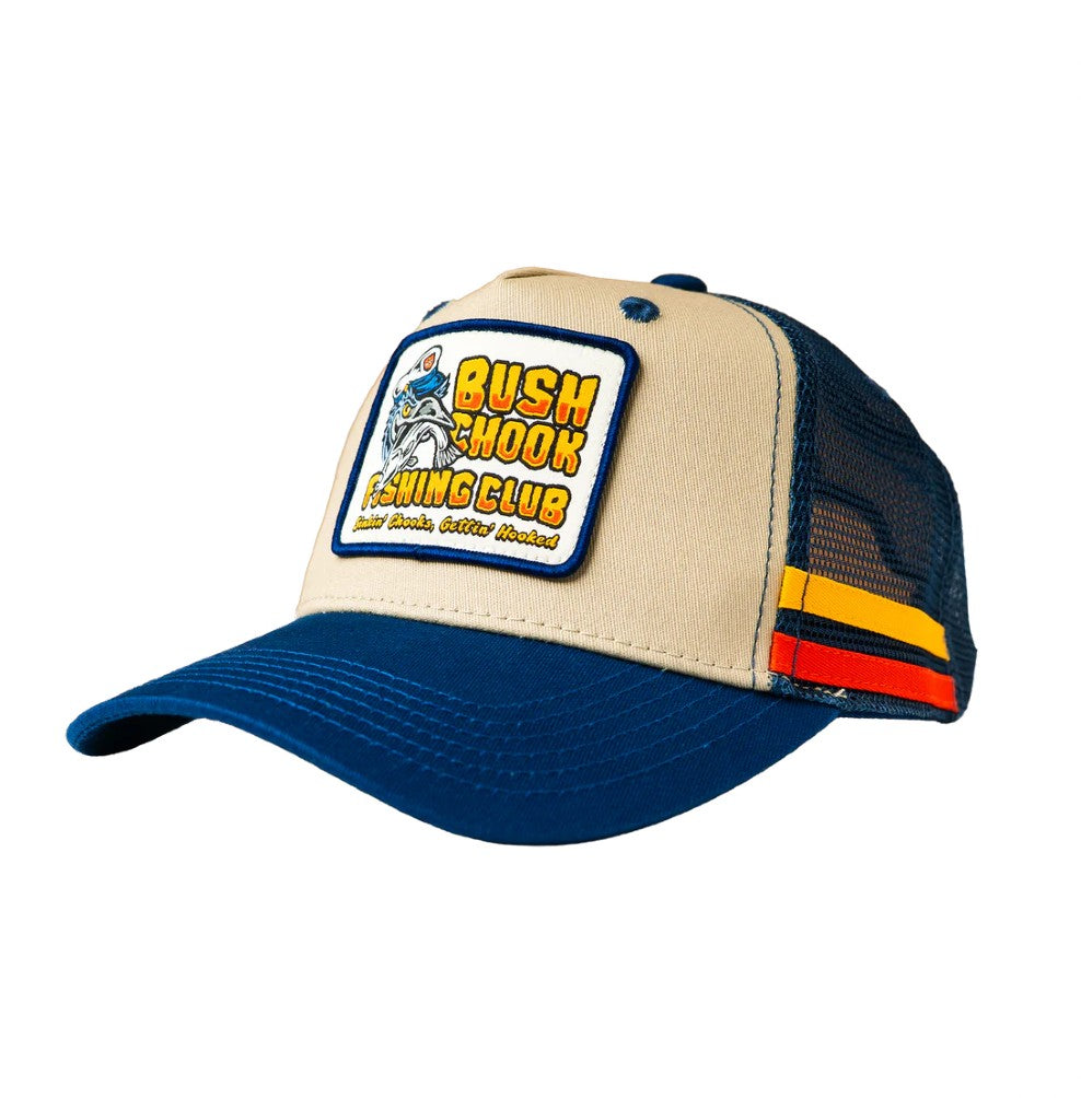 BUSH CHOOK FISHING CLUB CAP – T & Z Bar and Essentials