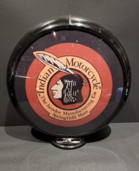 INDIAN MOTORCYCLE BOWSER GLOBE – T & Z Bar and Essentials